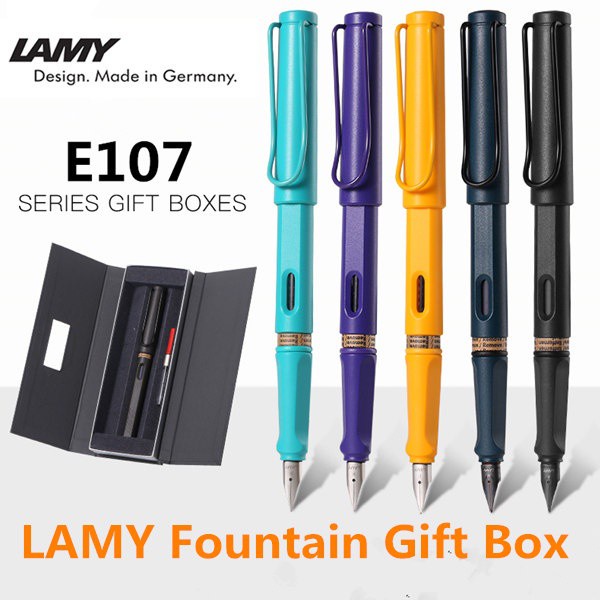 【พร้อมส่ง*20 สี】lamy Safari ปากกาหมึกซึม กล่องของขวัญ / กล่องของขวัญ ปากกาน้ําพุ Lamy / E107 ...