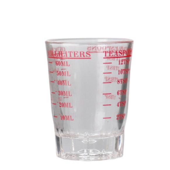 แก้วตวง มีสเกลวัด ขนาด 30 ml 45ml 60ml 120ml (ราคาต่อชิ้น) | Shopee Thailand