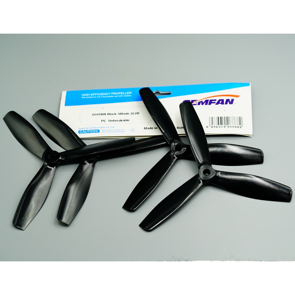 Prop 6045 Gemfan ใบพัด 3 แฉก ขนาด 6x45 นิ้ว | Shopee Thailand