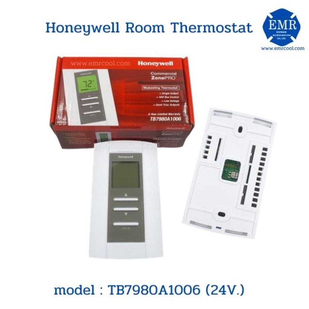 HONEYWELL(ฮันนี่เวล) รูมเทอร์โมสตัท TB7980A1006 | Shopee Thailand
