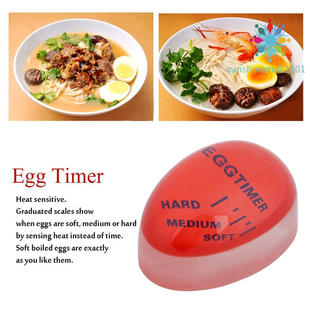 SM01 Egg Perfect Color Changing Timer Yummy Soft Hard Boiled Eggs ...