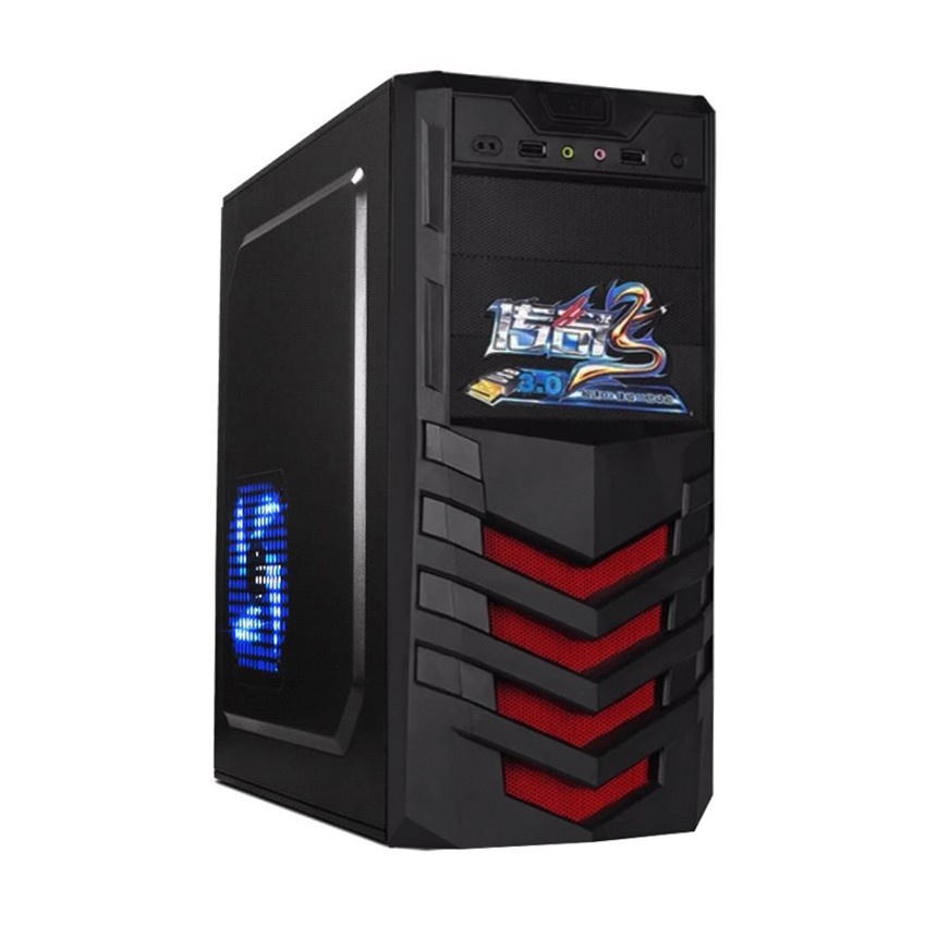 VENUZ ATX Computer Case VC0217 - Red | Shopee Thailand