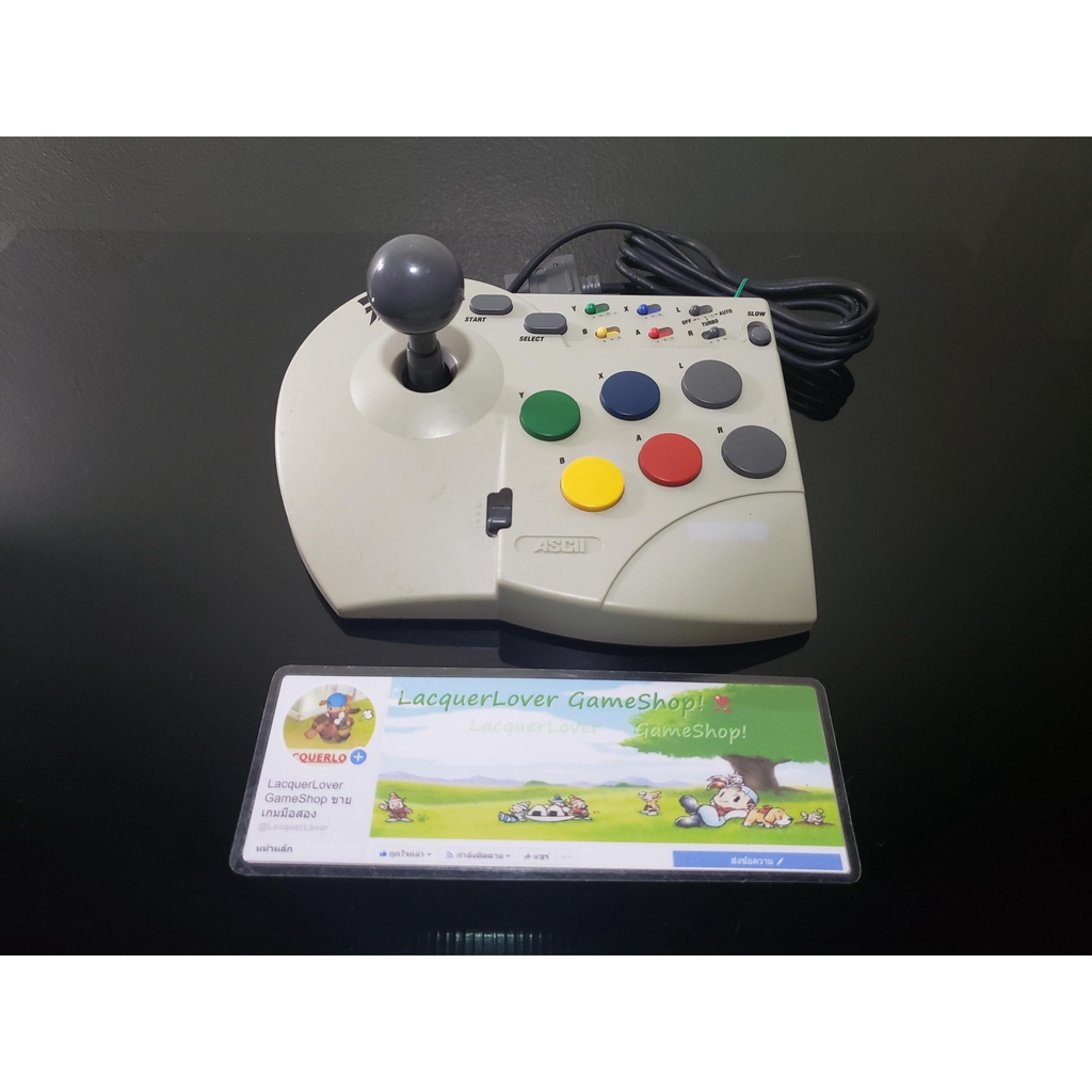 Official ASCII Fighter Stick Arcade Controller for Super Famicom (USED ...