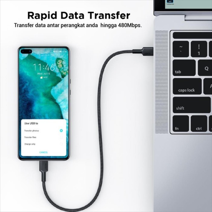 Aukey CB-CD37 สายเคเบิล USB C เป็น C 3A 2 เมตร (ไม่มีแพ็ค & NO | Shopee ...