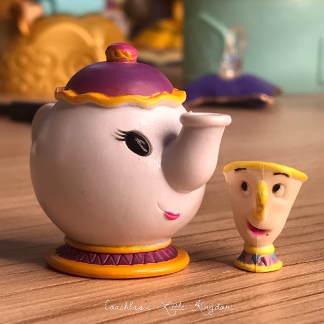Mrs Pot และ Chip กาน้ำจิ๋ว แก้วจิ๋ว 🥀 จากเรื่อง Beauty and the beast ...