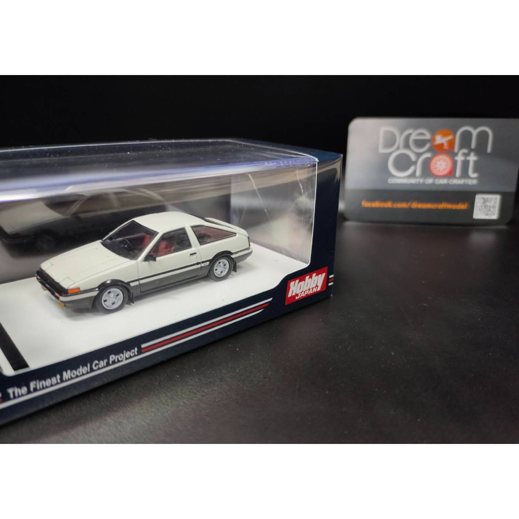 1/64 Toyota SPRINTER TORENO GT APEX (AE86) High Flash Two Tone ขาว ล้อ ...