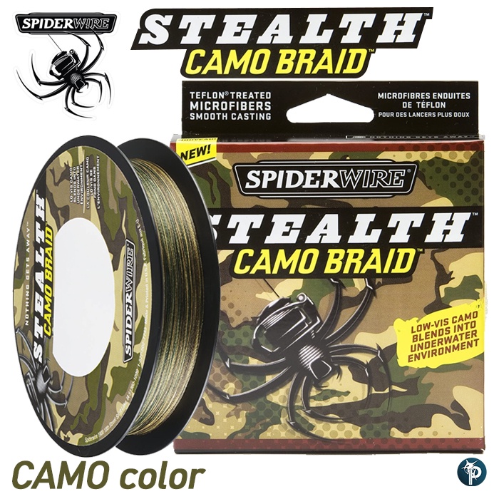 สาย SPIDER WIRE STEALTH CAMO BRAID | Shopee Thailand