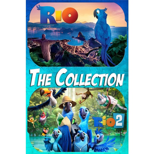 Rio The Movie ริโอ เดอะ มูฟวี่ ภาค 1-2 DVD Master พากย์ไทย | Shopee ...