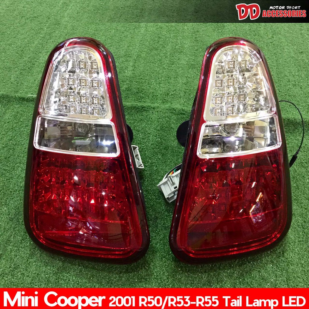 ไฟท้าย mini cooper R50 R53 R55 LED ขาวแดง งานใต้หวัน สวยๆ | Shopee Thailand