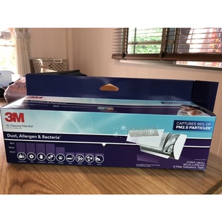 3Mแผ่นกรองฝุ่น PM2.5 และแบคทีเรีย ยี่ห้อ3M ขนาด38*270ซม. จำนวน1ม้วน ...