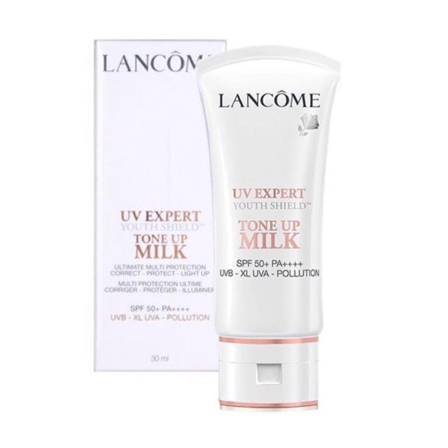 Lancome UV Expert Youth Shield Tone Up Milk SPF50+ PA++++ 30ml | Shopee Thailand