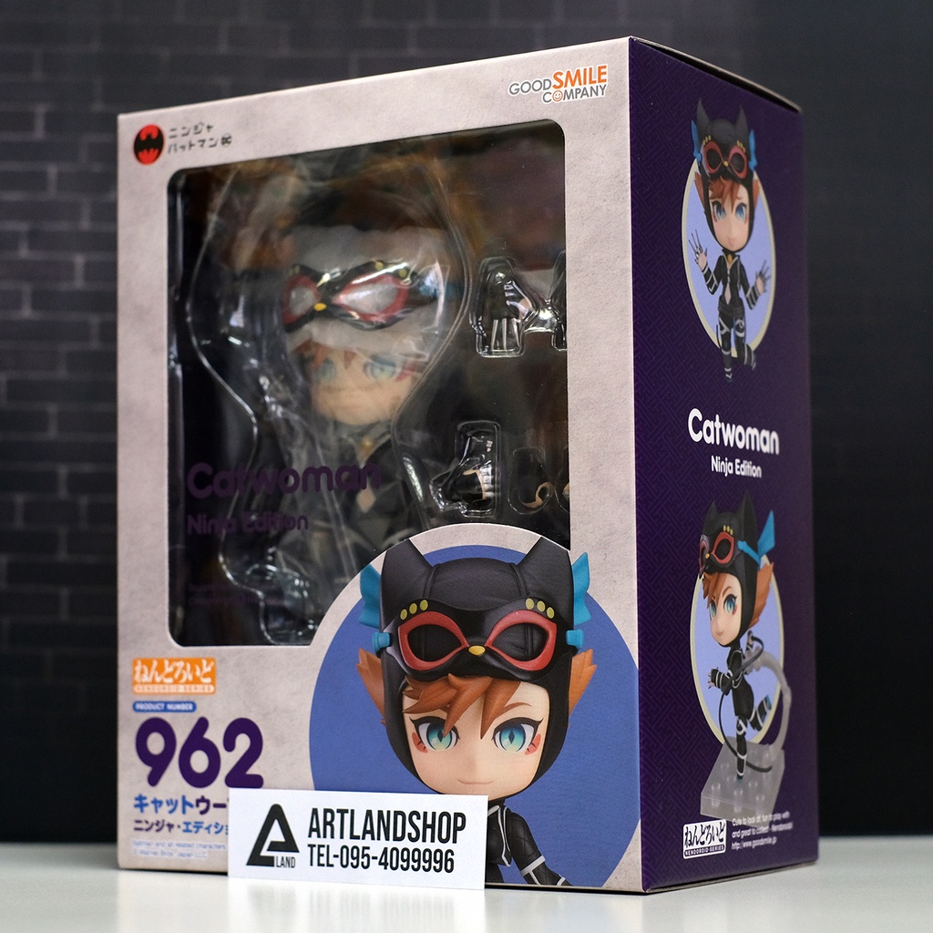 Nendoroid 962 Catwoman Ninja Edition โมเดล เนนโดรอยด์ แคทวูแมน | Shopee ...