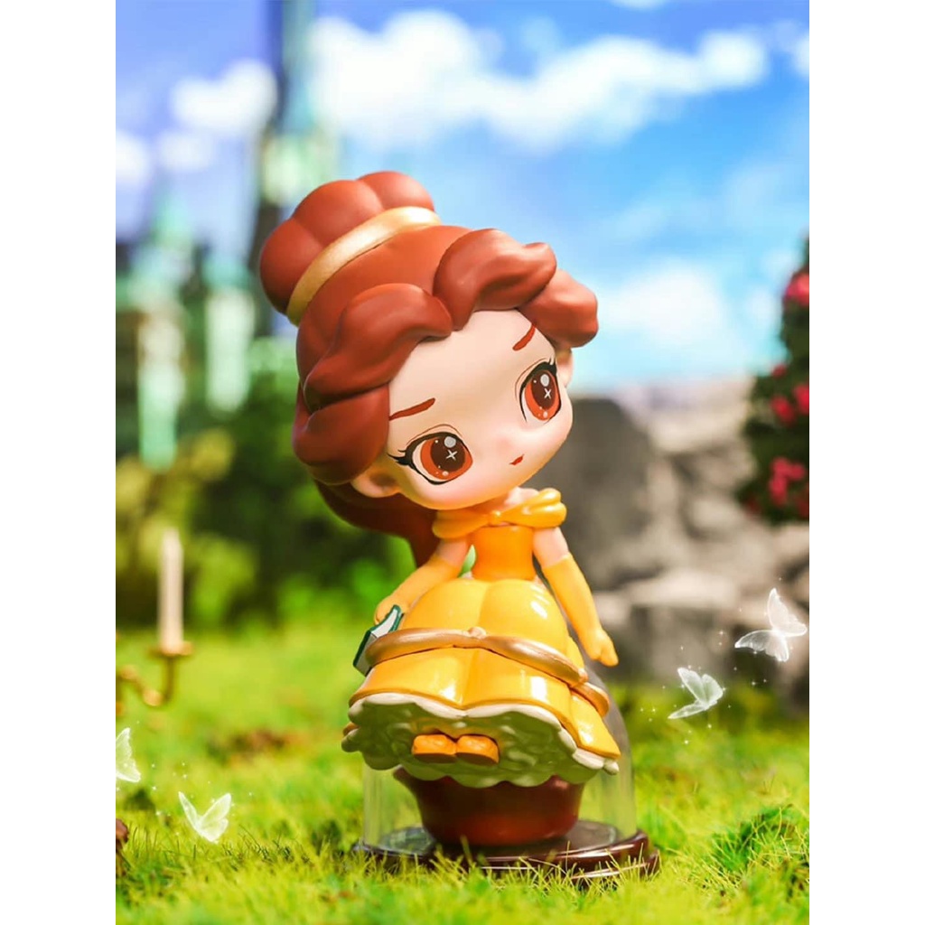 [แบบแยก] MINISO Disney Princess Fairy Tale Town series ลิขสิทธิ์แท้ Ariel Belle Mulan Jasmine ...