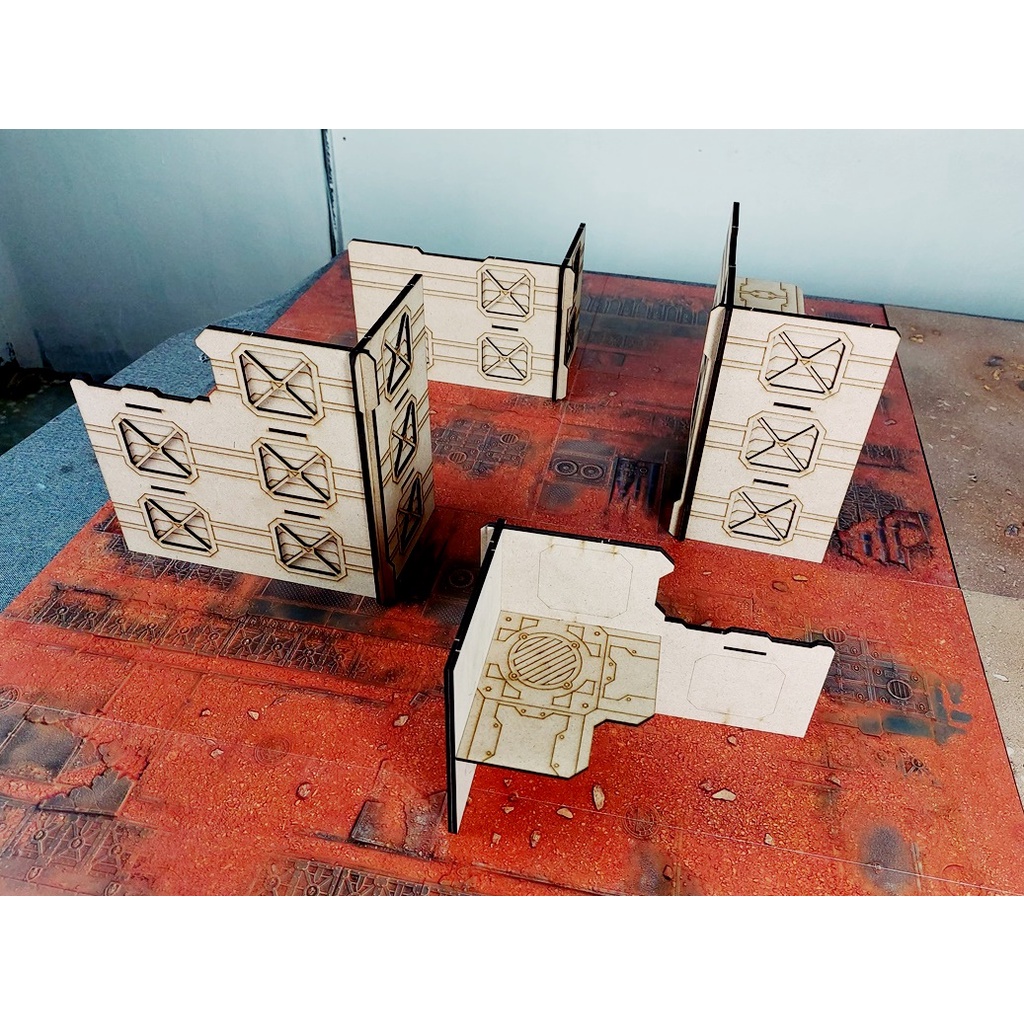 ฺBuilding Terrain MDF (spec 40k&killteam) By Teninone WorkStation ...