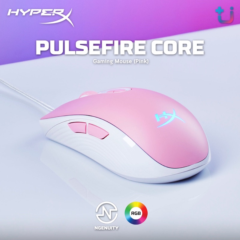 HyperX Pulsefire Core Pink Edition | Shopee Thailand