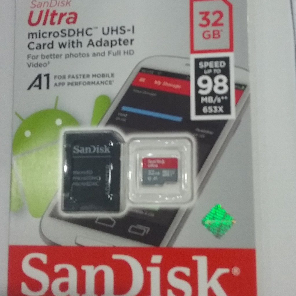 Sandisk Ultra Micro Sdhc Uhs-i การ์ดอะแดปเตอร์ (32gb) | Shopee Thailand