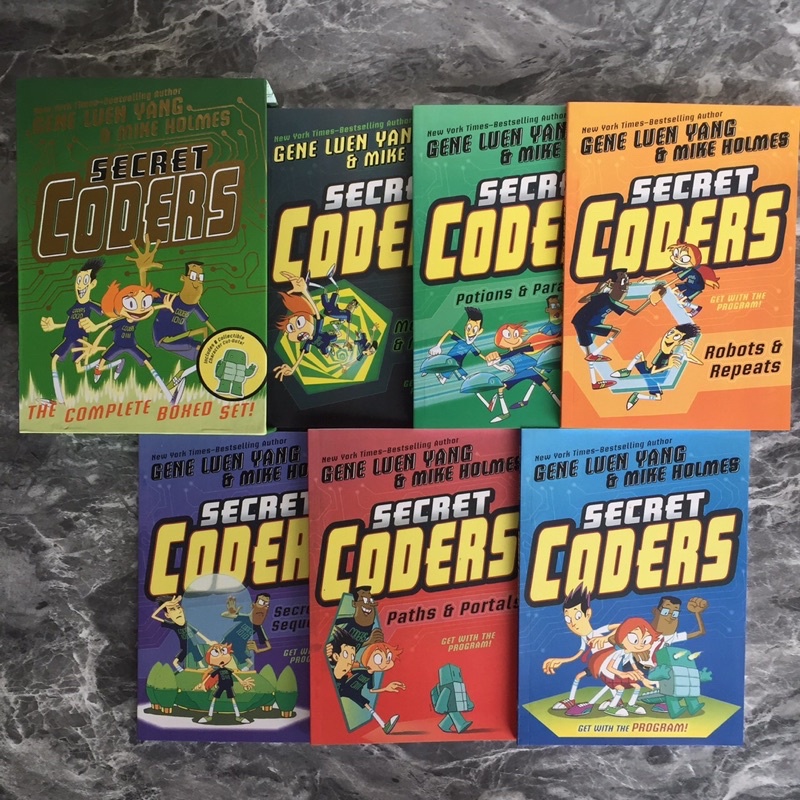 หนังสือการ์ตูนภาษาอังกฤษสำหรับเด็ก เกี่ยวกับการเขียนโปรแกรม Secret ...