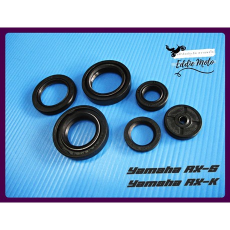 YAMAHA RX-S YAMAHA RX-K SEAL SET (6 PCS.) // ชุดซีลเครื่อง RX-S RX-K ...