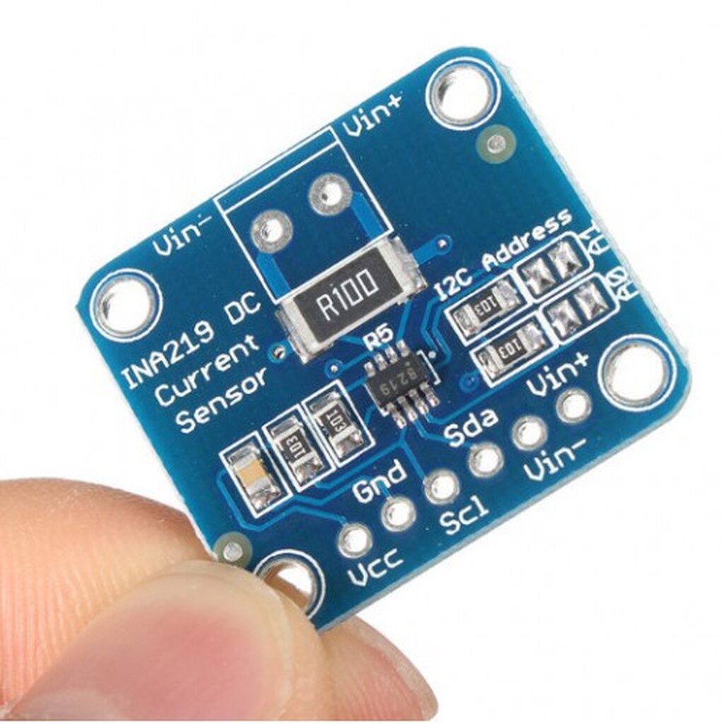 โมดูลวัดแรงดันและกระแส I2C INA219 High Side DC Current Sensor Breakout ...