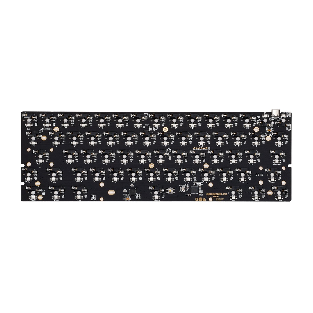 Dz60 ปลั๊กไฟ 60% RGB-WKL PCB | Shopee Thailand
