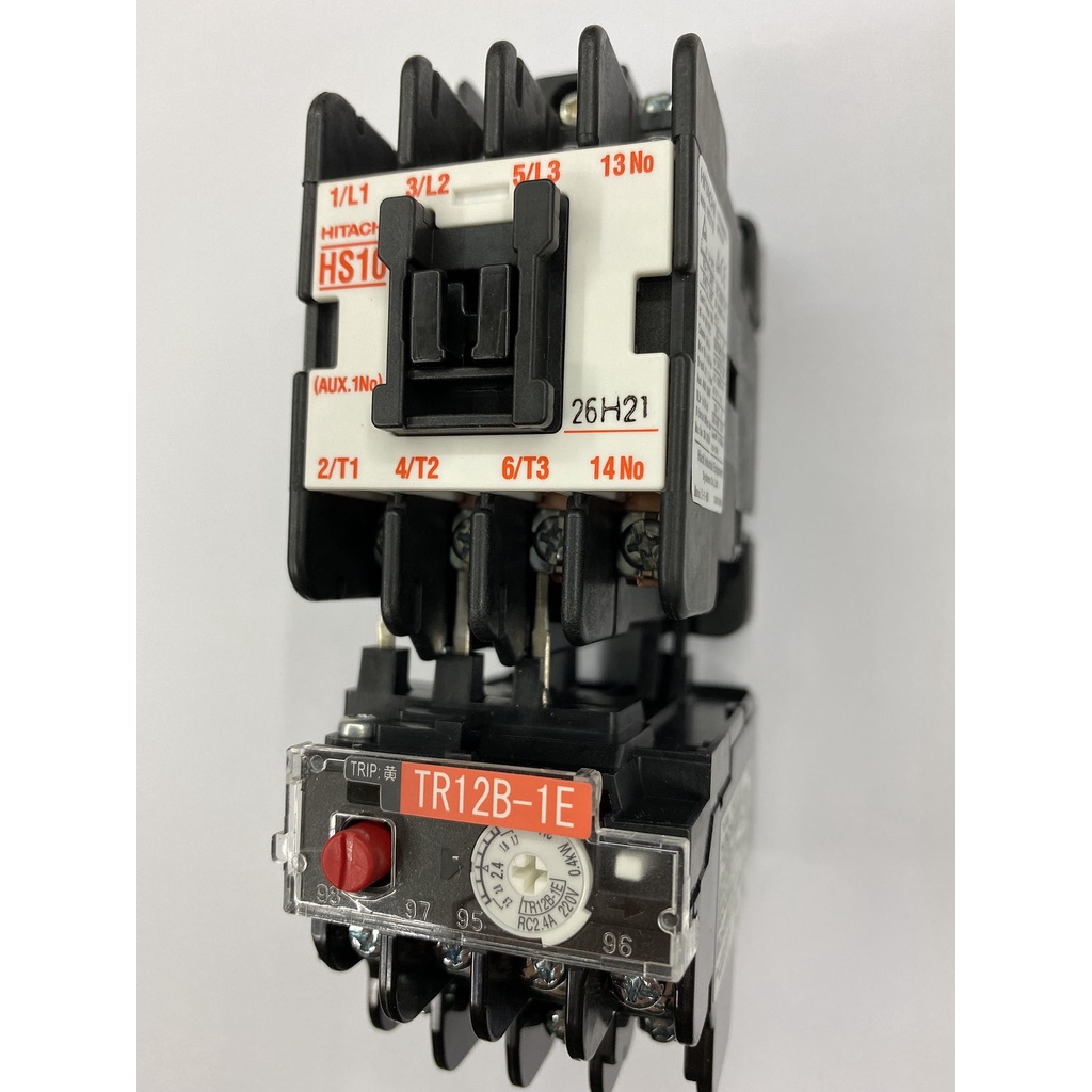 HITACHI HS10-T MAGNETIC CONTACTOR + OVERLOAD RELAY | Shopee Thailand