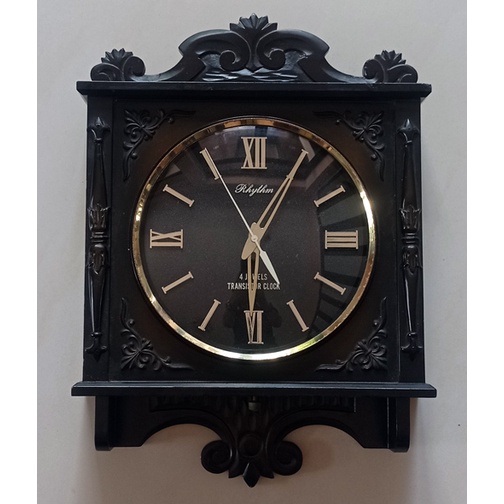 นาฬิกาเก่าวินเทจ Rhythm ของแท้ 4JEWELS TRANSISTOR CLOCK สวย หายาก ...