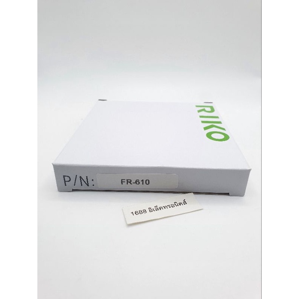 RIKO ไฟเบอร์ออปติกเซนเซอร์ FR-610 Fr610 ของใหม่พร้อมกล่อง | Shopee Thailand