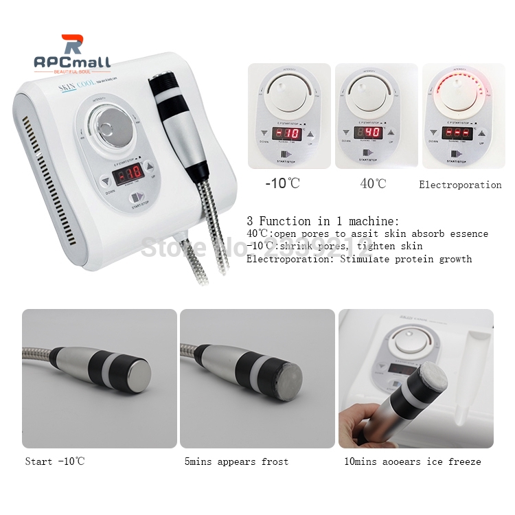 Skin cool Electroporation no needle mesotherapy Korea machine for ...