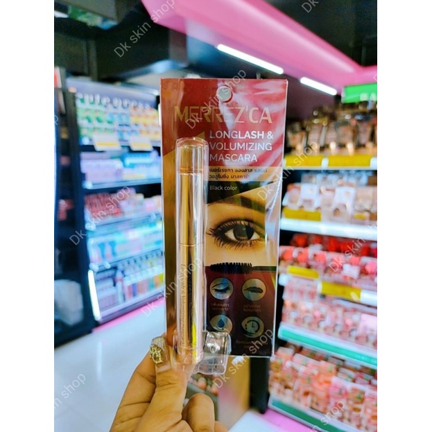 Merrezca Longlash & Volumizing Mascara เมอร์เรซกา ลองลาส แอนด์ วอลูไม ...