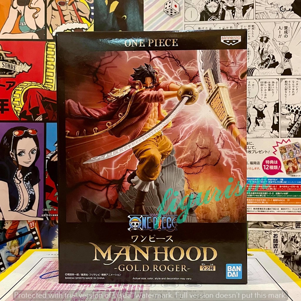 one piece วันพีซ 🔥 Gol. D. Roger โกลด์ ดี โรเจอร์ Manhood แมนฮู้ด 🔥 ของ ...