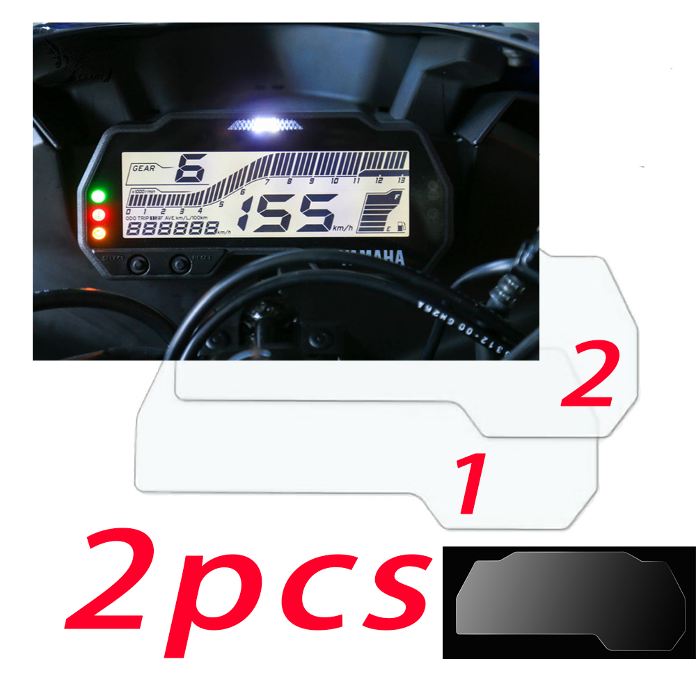 REALZION 2pcs MT15 2020 เมตร Gauge Protector แผงฟิล์มหน้าจอเครื่องมือ ...