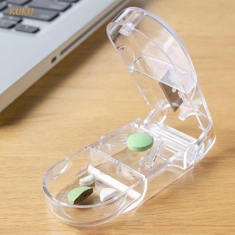 [KUKU] Folding Vitamin Medicine Drug Pill Box Case Organizer Tablet ...