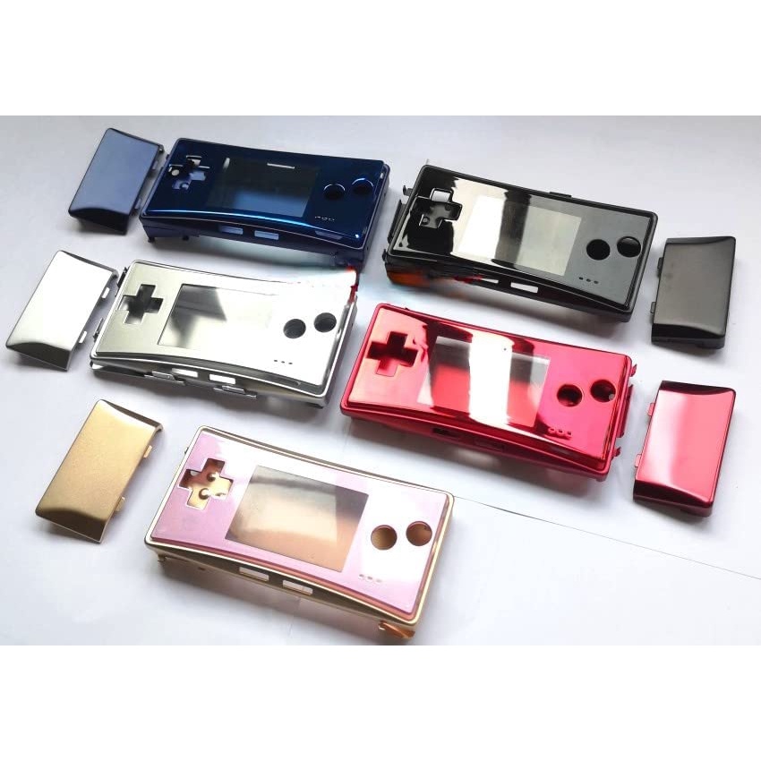 เคสกรอบโลหะ สําหรับ Nintendo GameBoy Faceplate Front Back Cover for GBM ...