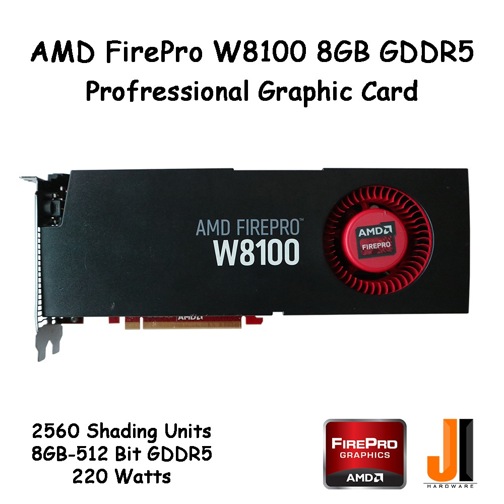AMD FirePro W8100 8GB 512-Bit GDDR5 (มือสอง) | Shopee Thailand