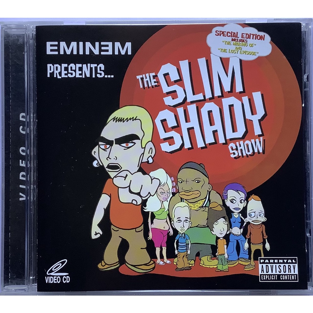 VCD วีซีดี Eminem Presents The Slim Shady Show ลิขสิทธิ์ | Shopee Thailand