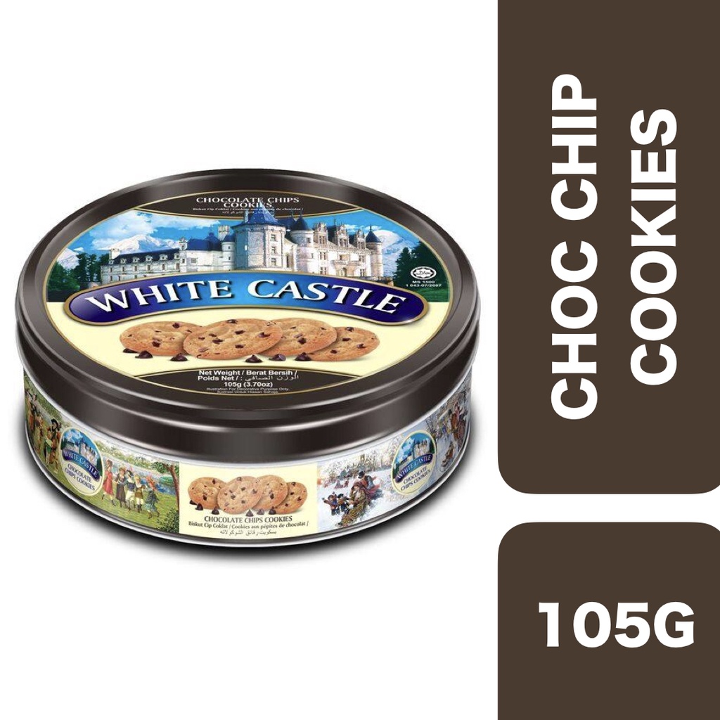 White Castle Chocolate Chips Cookies 105g ++ ไวท์คาสเซิล คุกกี้ ...