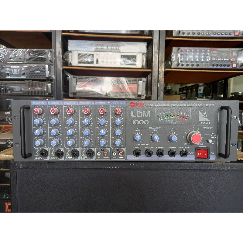 แอมป์ขยาย NPE LDM-1000 POWERMIXER+LINE | Shopee Thailand