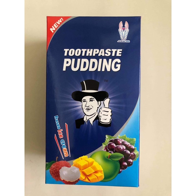 [[[toothpaste pudding]]] ขนมหลอดยาสีฟัน รสผลไม้ต่างๆ บรรจุ12หลอด/กล่อง ...