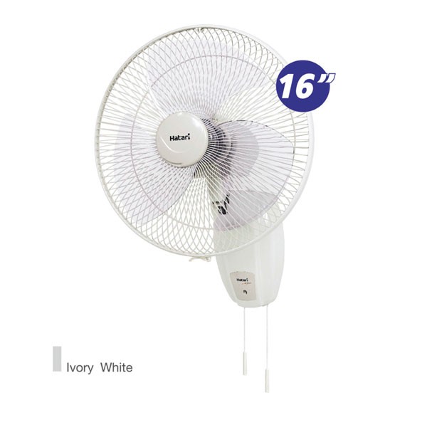 [ใบพัด 16 นิ้ว] พัดลมติดฝาผนัง Wall type ยี่ห้อ Hatari รุ่น HG-W16M1 ...