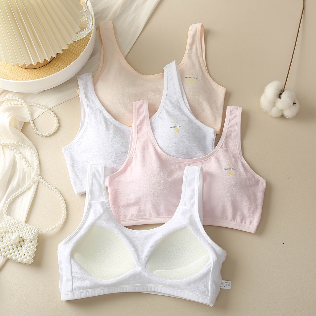 ZG01เสื้อชั้นในเด็กฟองน้ำเย็บติดฟรีไชส์#059 | Shopee Thailand