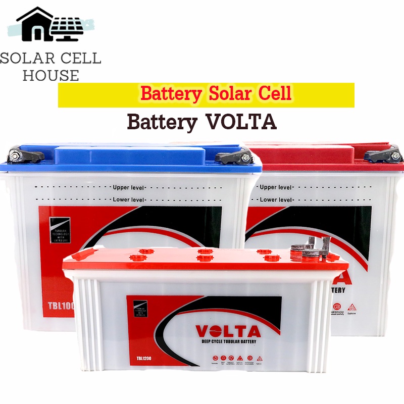 แบตเตอรี่ Deep Cycle Volta TBL and VINT Battery Solar Cell โซล่าเซลล์ ...