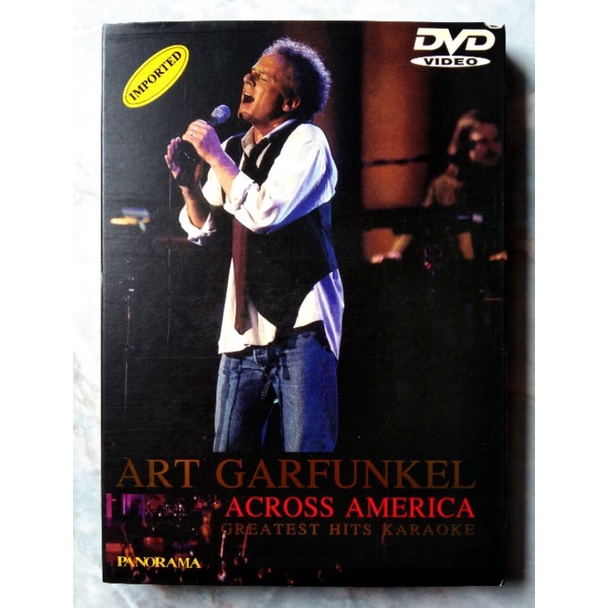 📀 DVD ART GARFUNKEL : ACROSS AMERICA THE GREATEST HITS KARAOKE 🎤🎵🎶🎵 ...