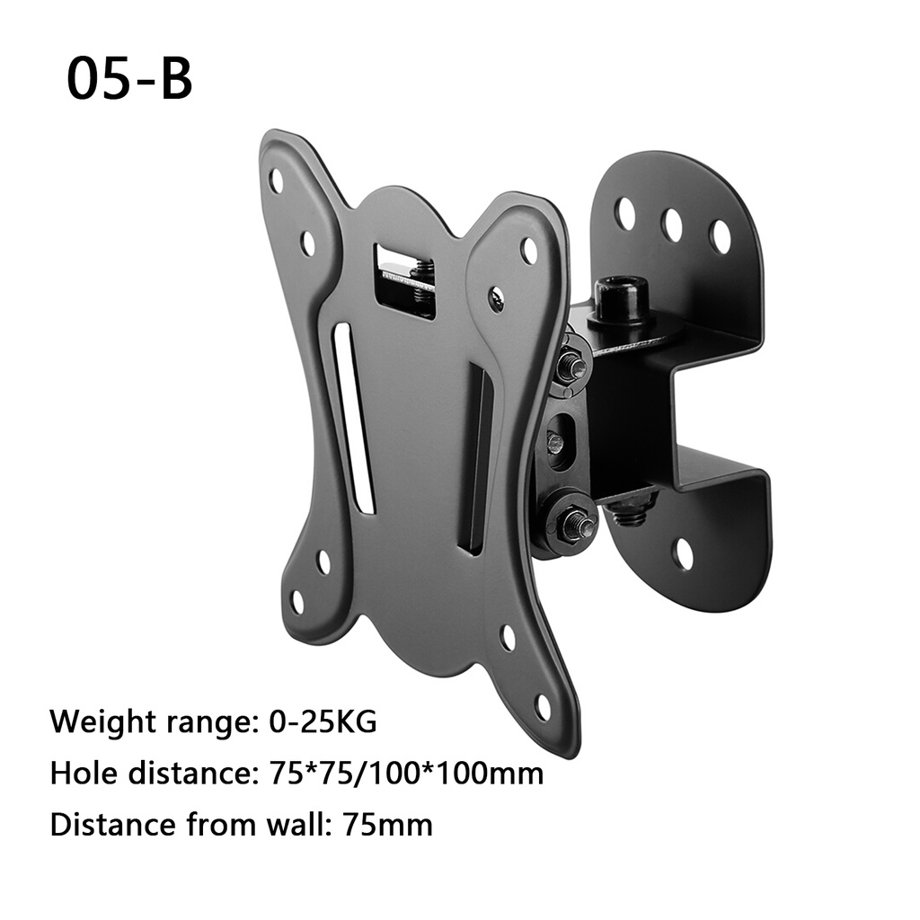 Computer LCD Monitor All-in-One PC Universal Wall Mount Bracket Rotary ...