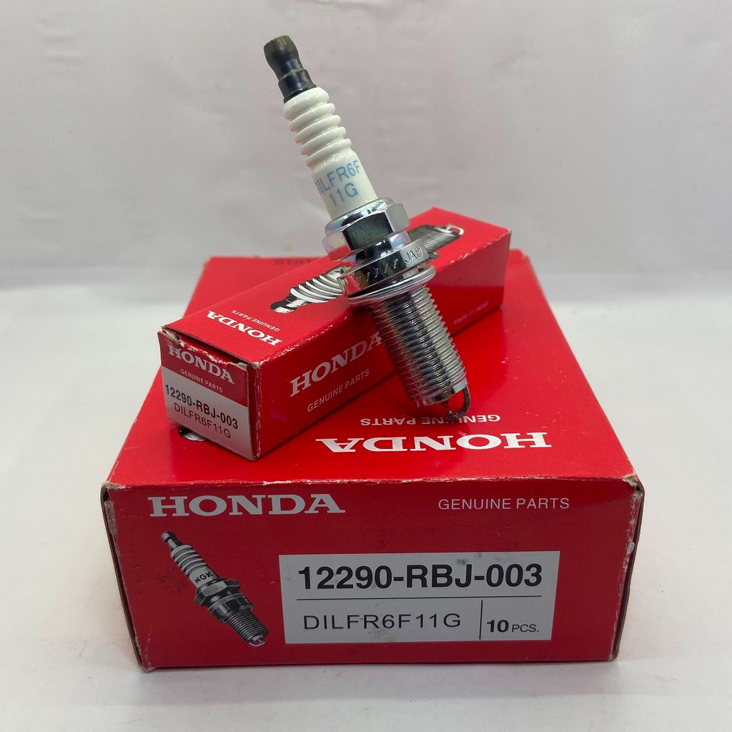หัวเทียน Honda Jazz Hybrid 2012 DILFR6F11G (8ตัว) แท้ห้าง PART NO.12290 ...