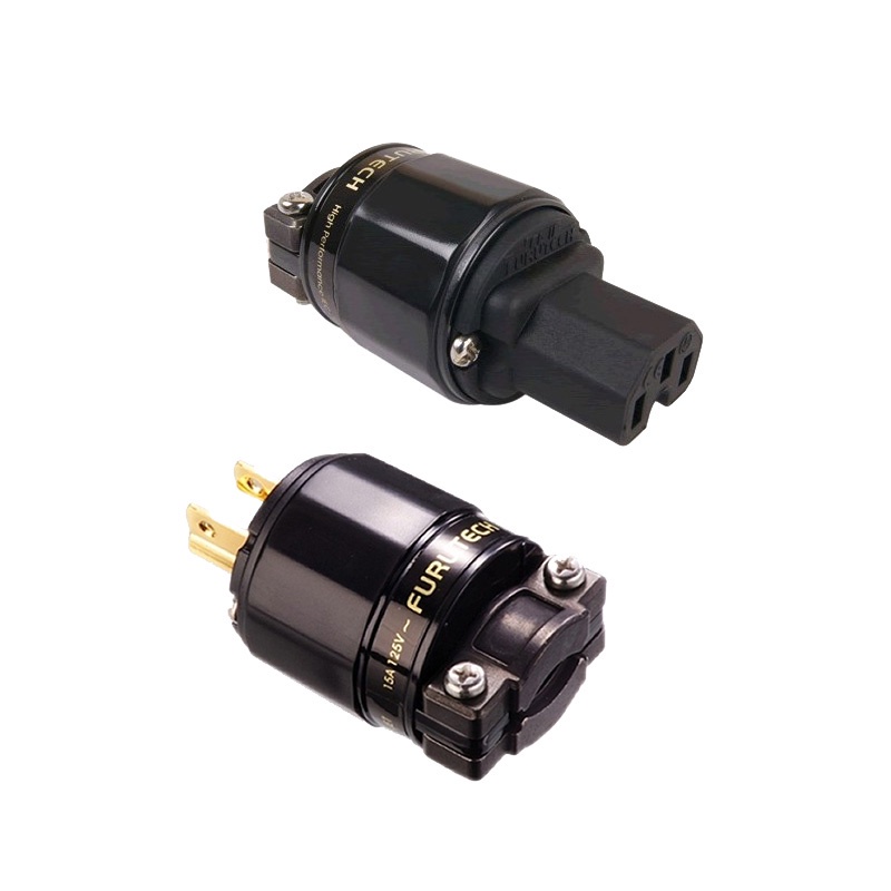 Hi-end Furutech FI-11 US Power Plug 24K Gold Plated IEC Connector 15A ...