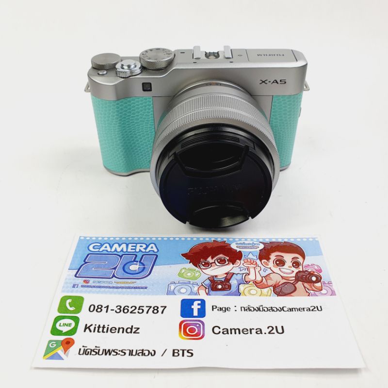 FUJIFILM XA5 + KIT 15-45 เขียวมิ้น | Shopee Thailand