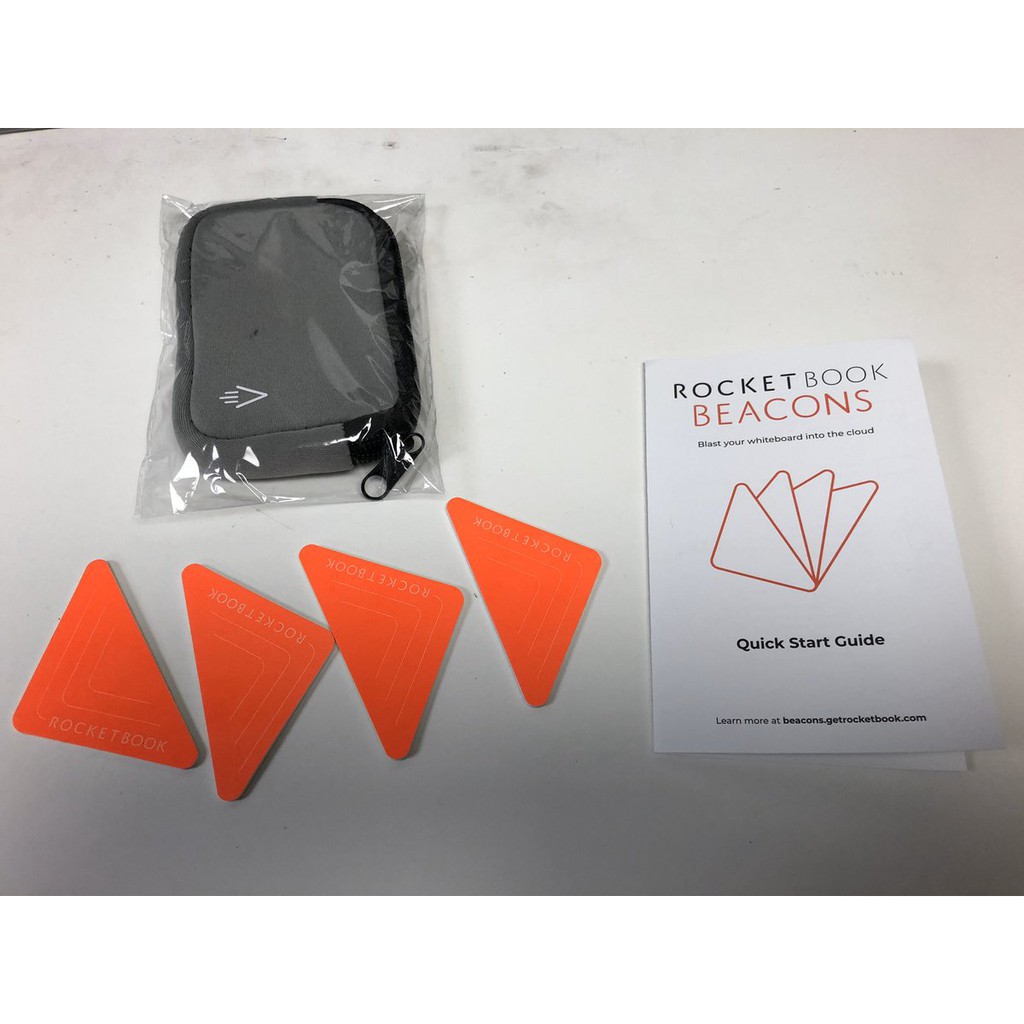 Rocketbook Beacons - Digitize Your Work / Whiteboard - Reusable ...