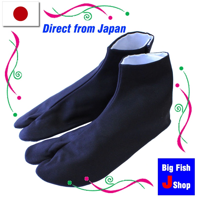 [ส่งตรงจากญี่ปุ่น] Fukusuke ถุงเท้าญี่ปุ่น 4 ตะขอ สีดํา 26 ซม. (10.2 นิ้ว) ผลิตในญี่ปุ่น ...