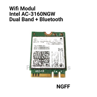 โมดูล Wifi Intel AC3160 AC-3160 AC3160NGW AC-3160NGW Dual Band | Shopee ...