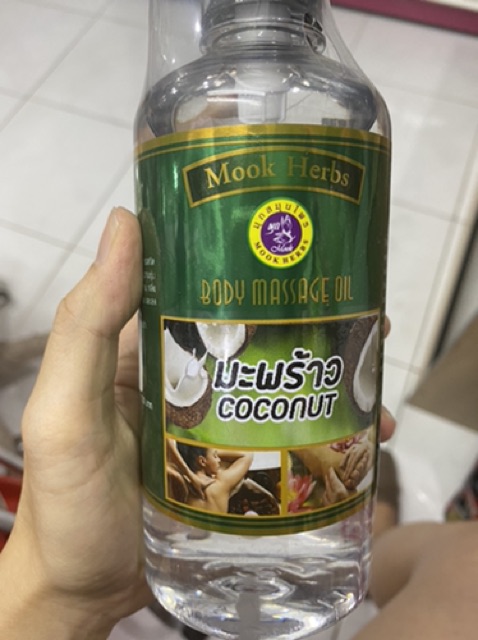 Mook น้ำมันนวดตัวอโรม่า 17 กลิ่นให้เลือก 450 มล ขวดปั้ม | Shopee Thailand